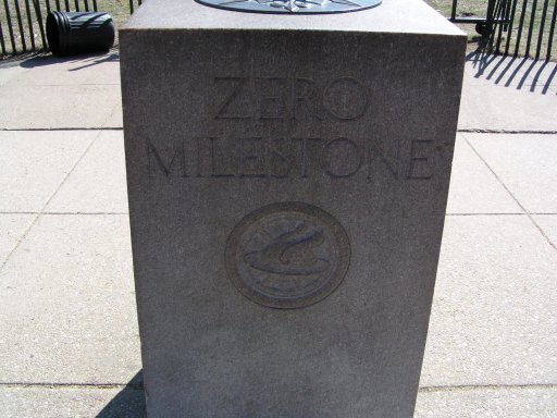 Zero mile stone